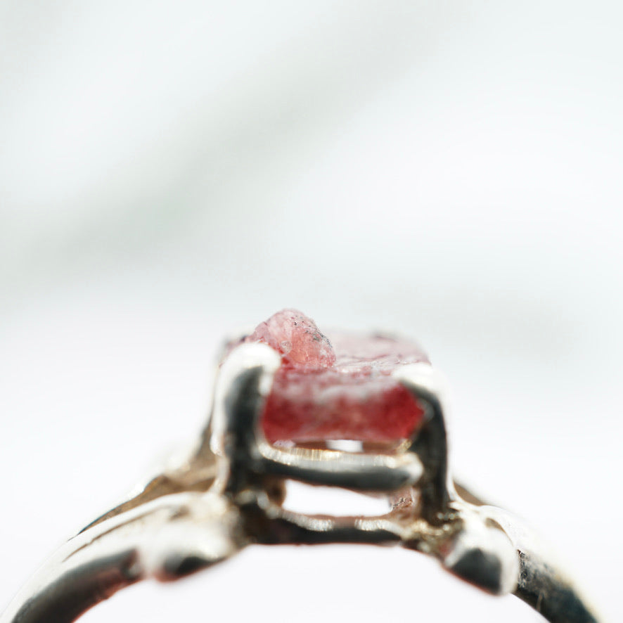 Rare Red Emerald ( bixbite, beryl) Ring – LegacyGemShop